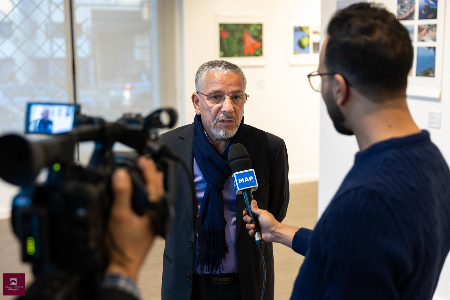 Vernissage de l’exposition "Mon Maroc à moi. Episode 1" de Chadli Si ...