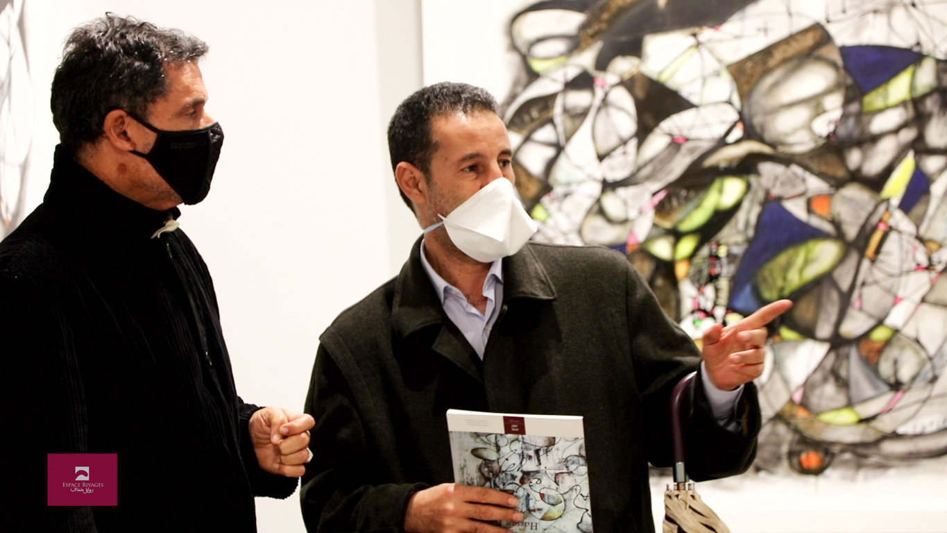 Vernissage de l'exposition de Hassan Kouhen | e-taqafa.ma